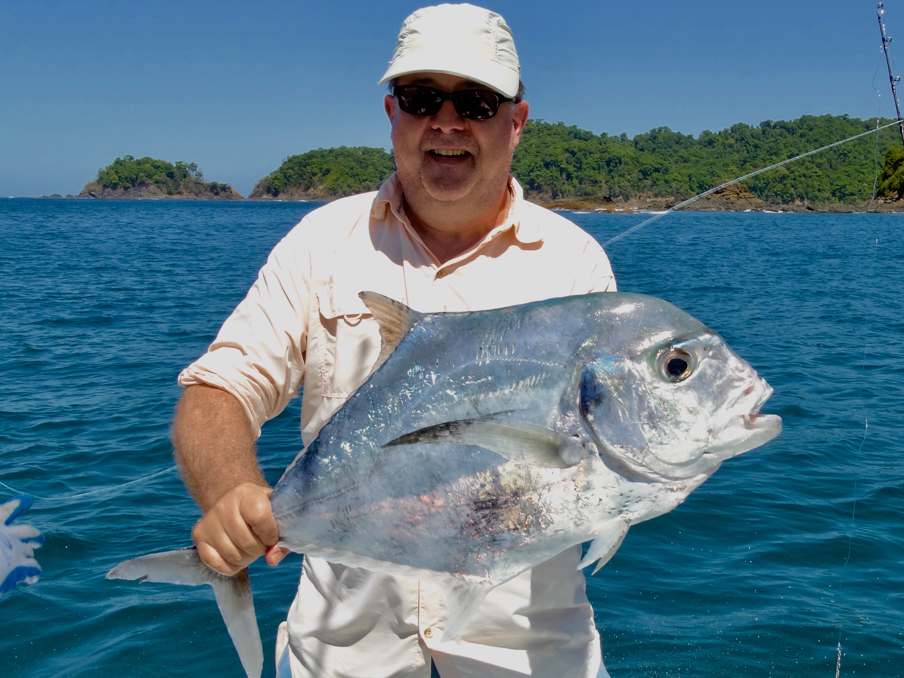 African Pompano - Marlin Panama - Isla Coiba, Panama